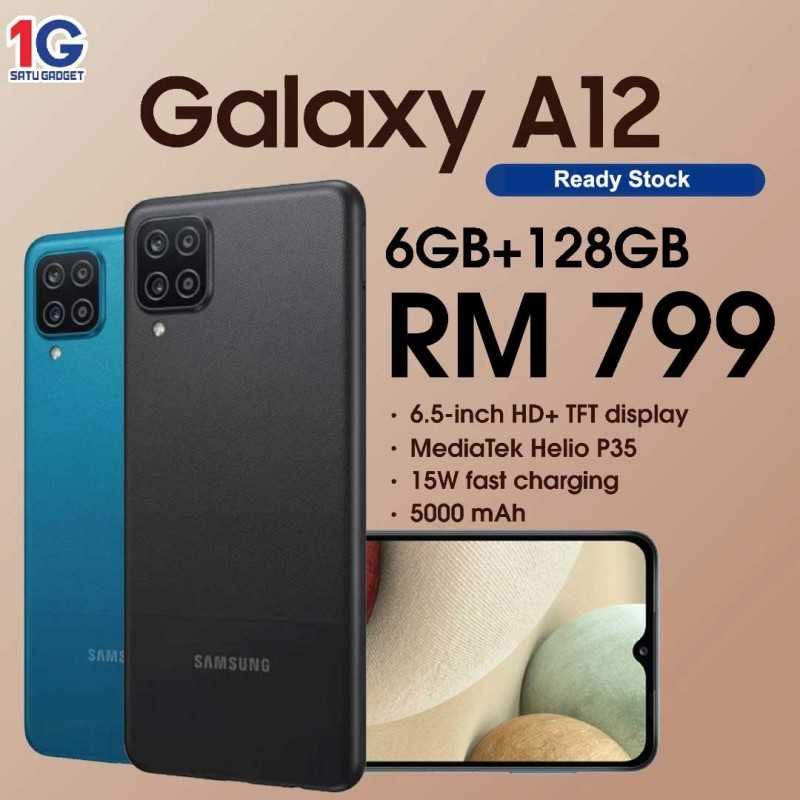Samsung Galaxy A12 64Go Stockage 6Go RAM batterie 5000mAh Ecran 6.5″